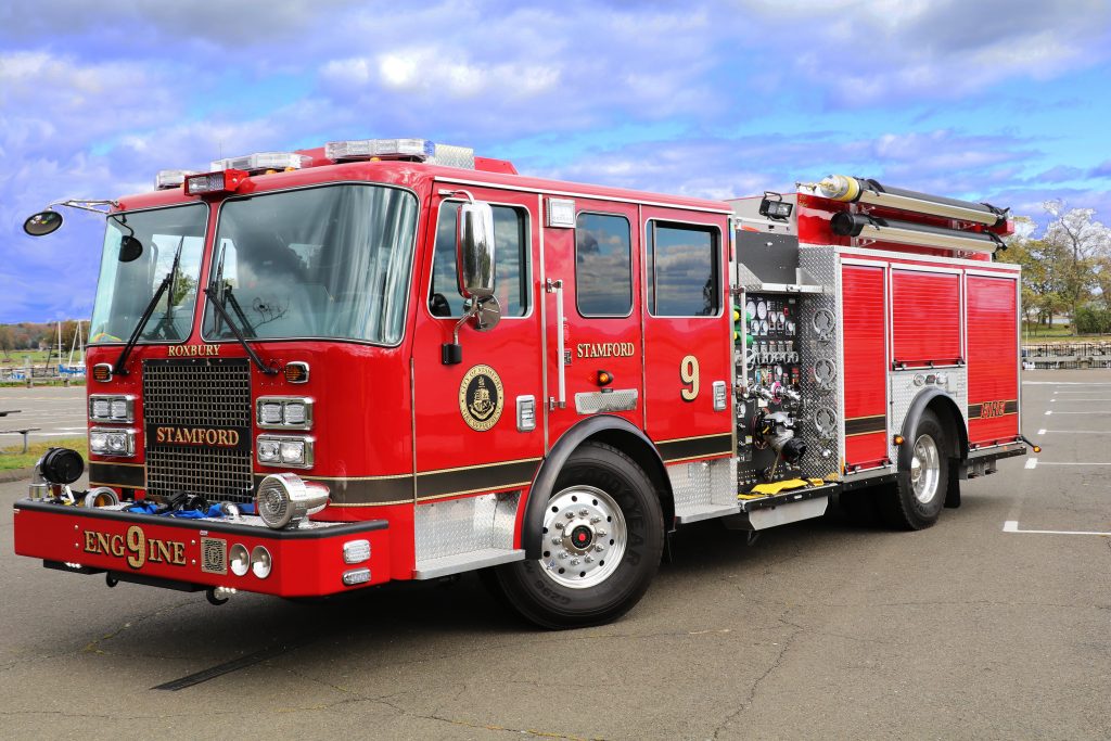 A New Engine 9 Has Gone Into Service Today - Stamford Fire Department